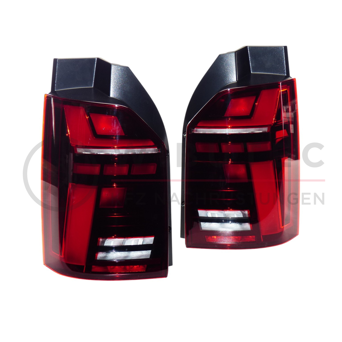 Original VW T6.1 LED rear lights darkened, also suitable for the VW T ...