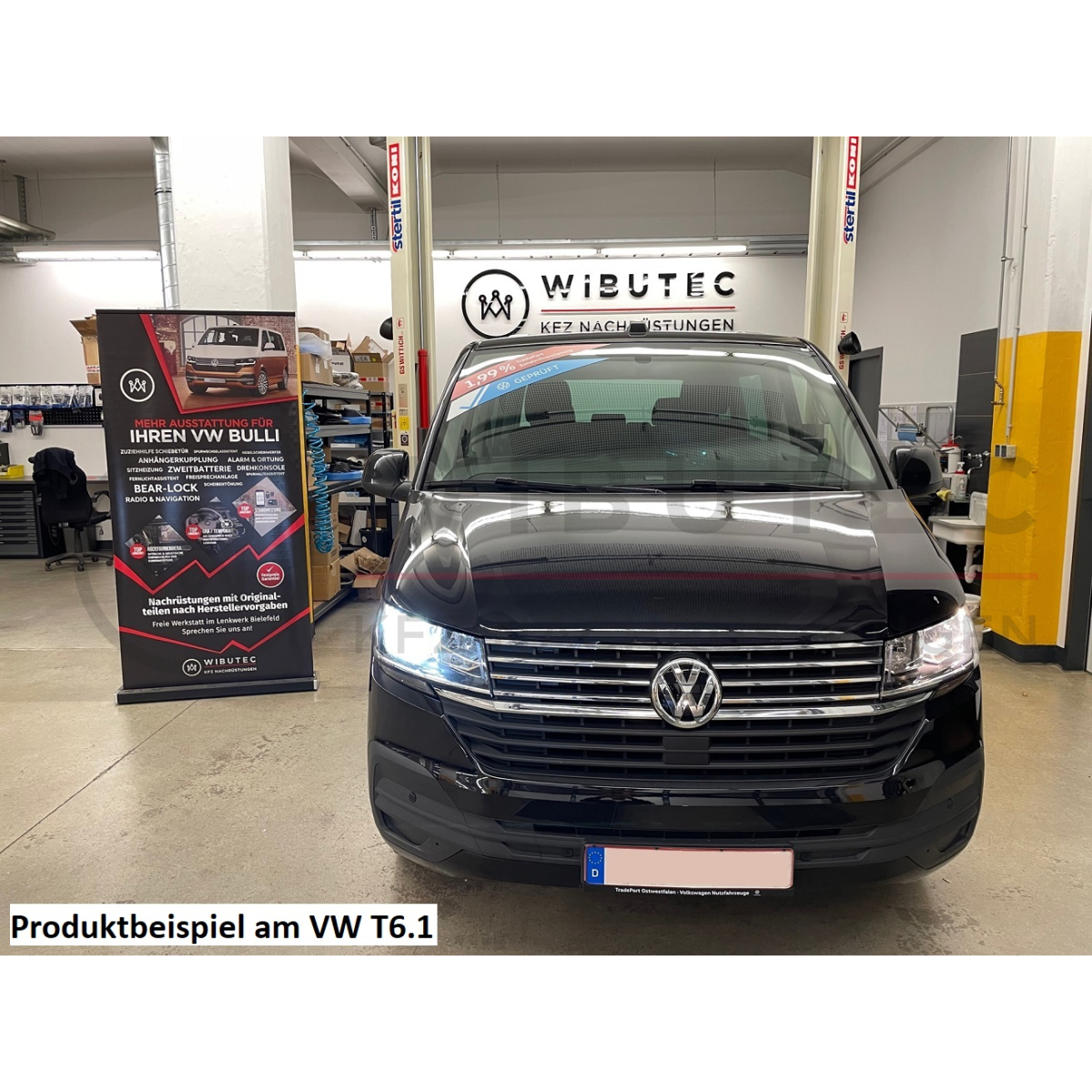 Mercedes Sprinter W907 W910 LED H7 Nachrüstung OSRAM - Wibutec KFZ-Na ...