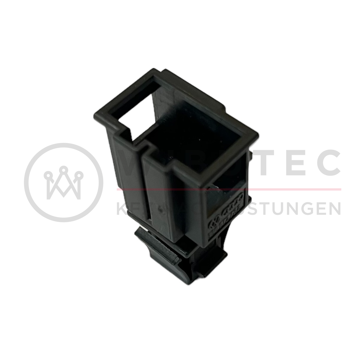 Original VW Stecker Flachkontaktgehäuse mit Kontaktverriegelung 3B097 ...