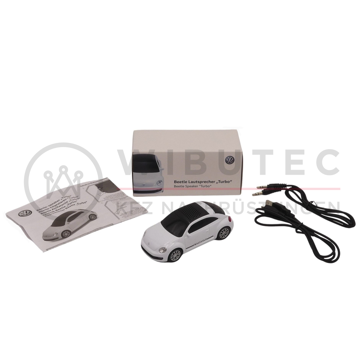 Volkswagen Beetle Bluetooth speaker original VW music box sound box A, 9,95