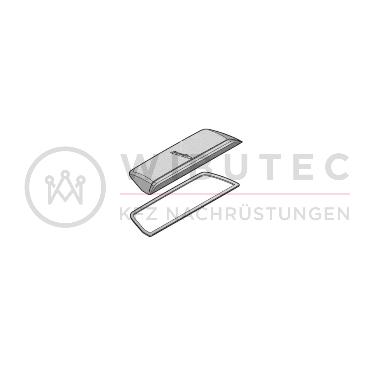 Genuine VW 3rd brake light for VW Crafter SY and MAN TGE with cutout ...