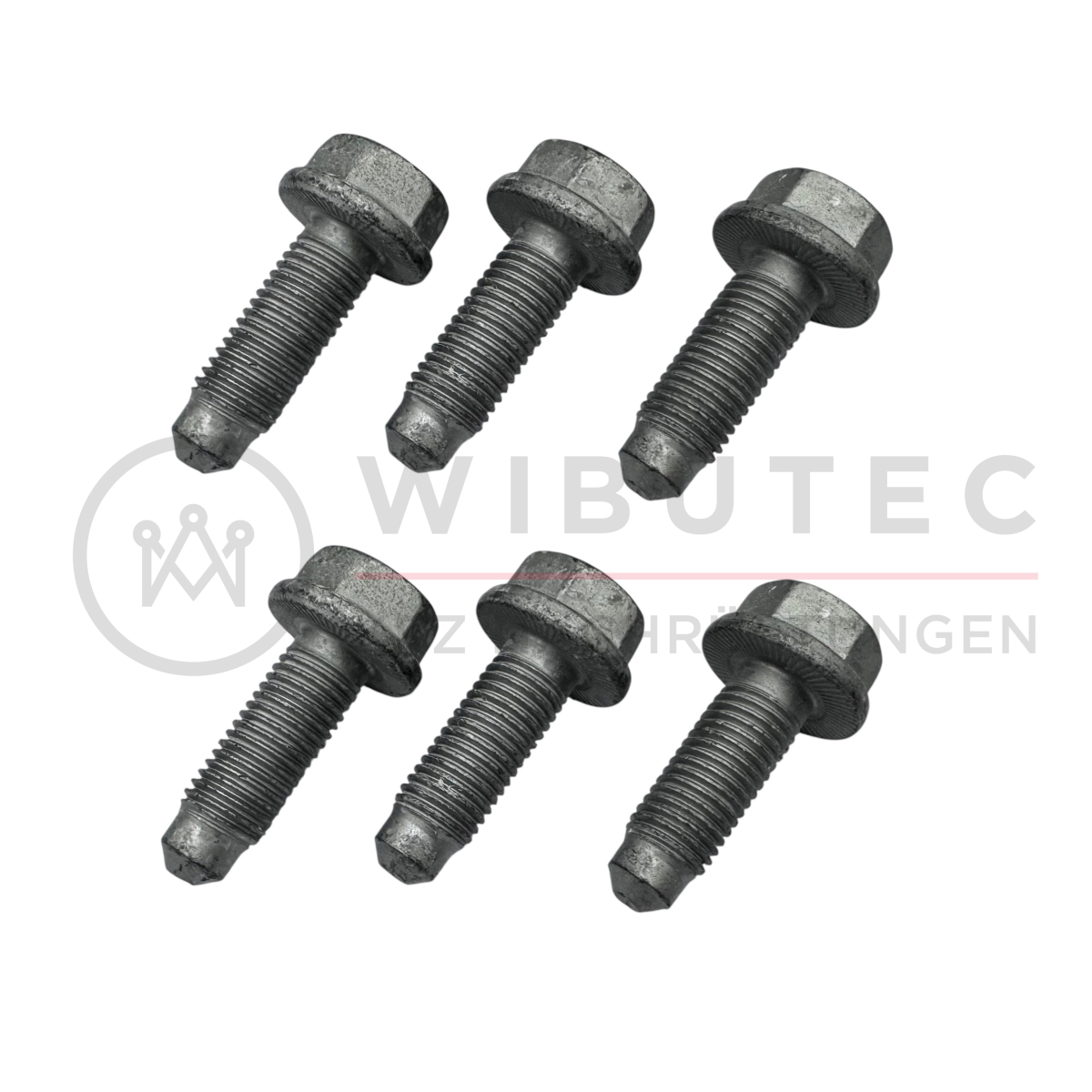 Screw set for attaching a towbar to the Volkswagen T5, T5 Facelift, T ...